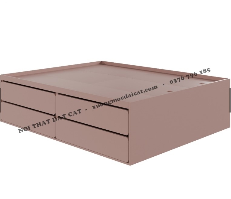 Giường ngủ thiết kế 4 hộc kéo G127